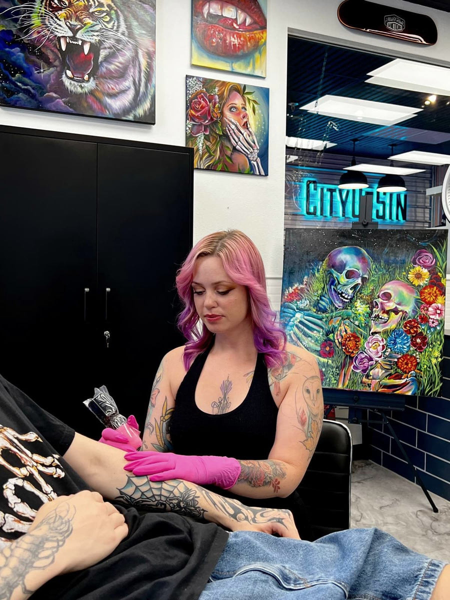 Tattoo service with Addy at Smiles N Cries – City Of Sin